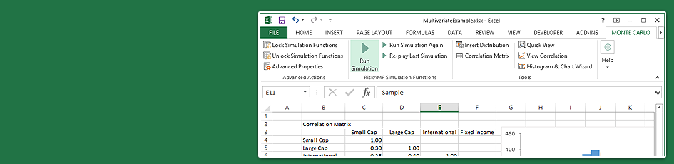 The RiskAMP Monte Carlo Add-in for Excel | RiskAMP